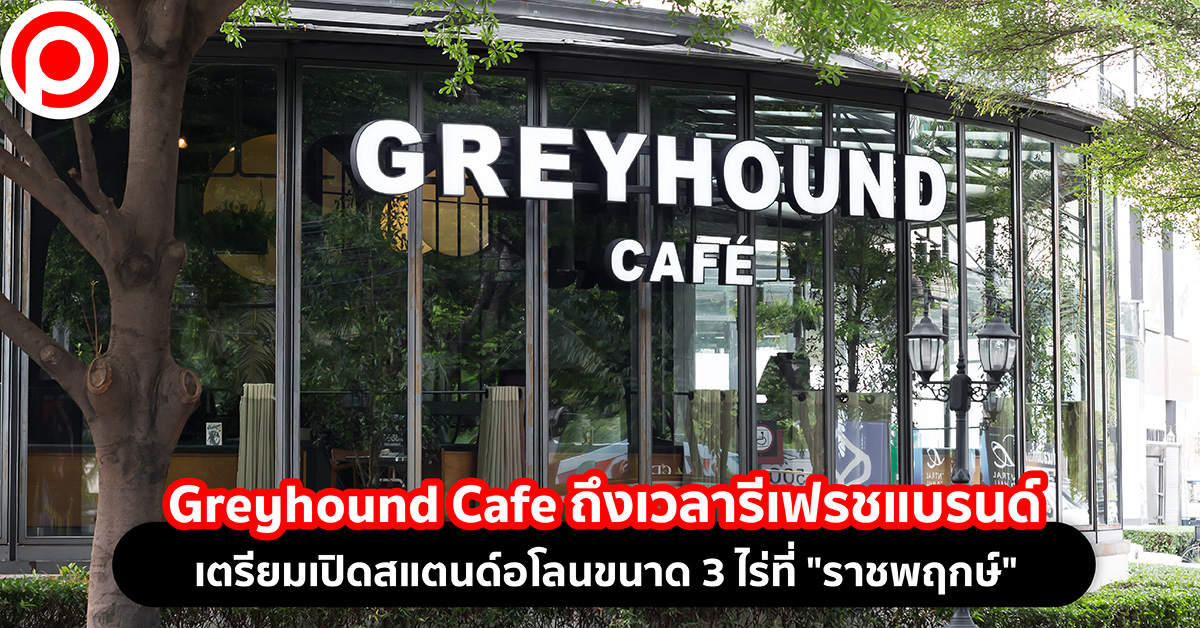 Greyhound Cafe ถึงเวลารีเฟรชแบรนด์ เตรียมเปิดสแตนด์อโลนขนาด 3 ไร่ที่ “ราชพฤกษ์” | Positioning ...