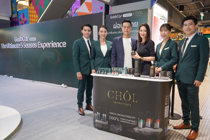 CHÔL โชว์ศักยภาพสินค้า จับมือแกร็บคาร์ พรีเมียมเปิดประสบการณ์กลิ่นหอม ...