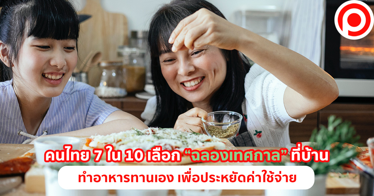 คนไทย 7 ใน 10 เลือก “ฉลองเทศกาล” ที่บ้าน ทำอาหารทานเอง เพื่อประหยัดค่า ...