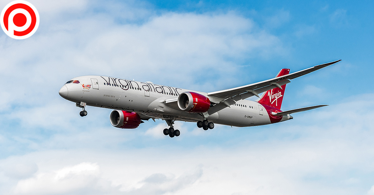 “Virgin Atlantic” สายการบินแรกที่จะบินข้ามแอตแลนติกด้วย “น้ำมัน SAF ...