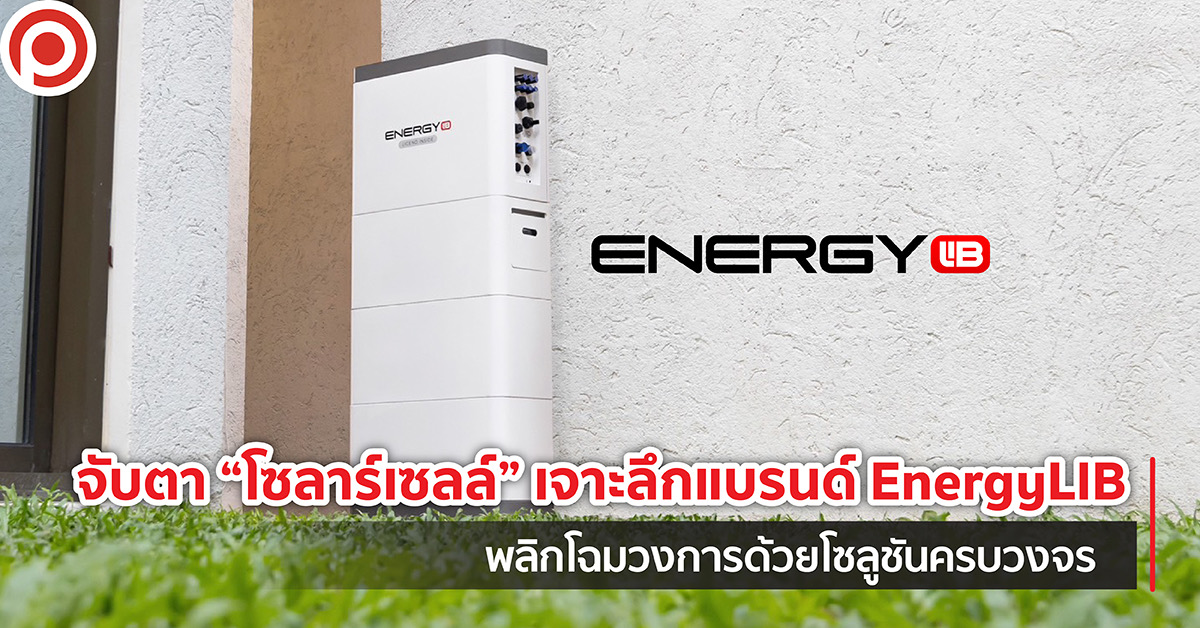 จับตา “โซลาร์เซลล์” เจาะลึกแบรนด์ EnergyLIB พลิกโฉมวงการด้วยโซลูชันครบวงจร | Positioning Magazine