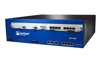 จูนิเปอร์ เน็ตเวิร์คส์แล่นฉิวเปิดตัวสุดยอดโซลูชั่น ISG 1000 FIREWALL/VP ...