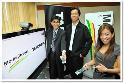 มีเดียสตรีม รุกตลาด จับมือแทนเบิร์ก ส่ง TANDBERG Quick Set C20 ...